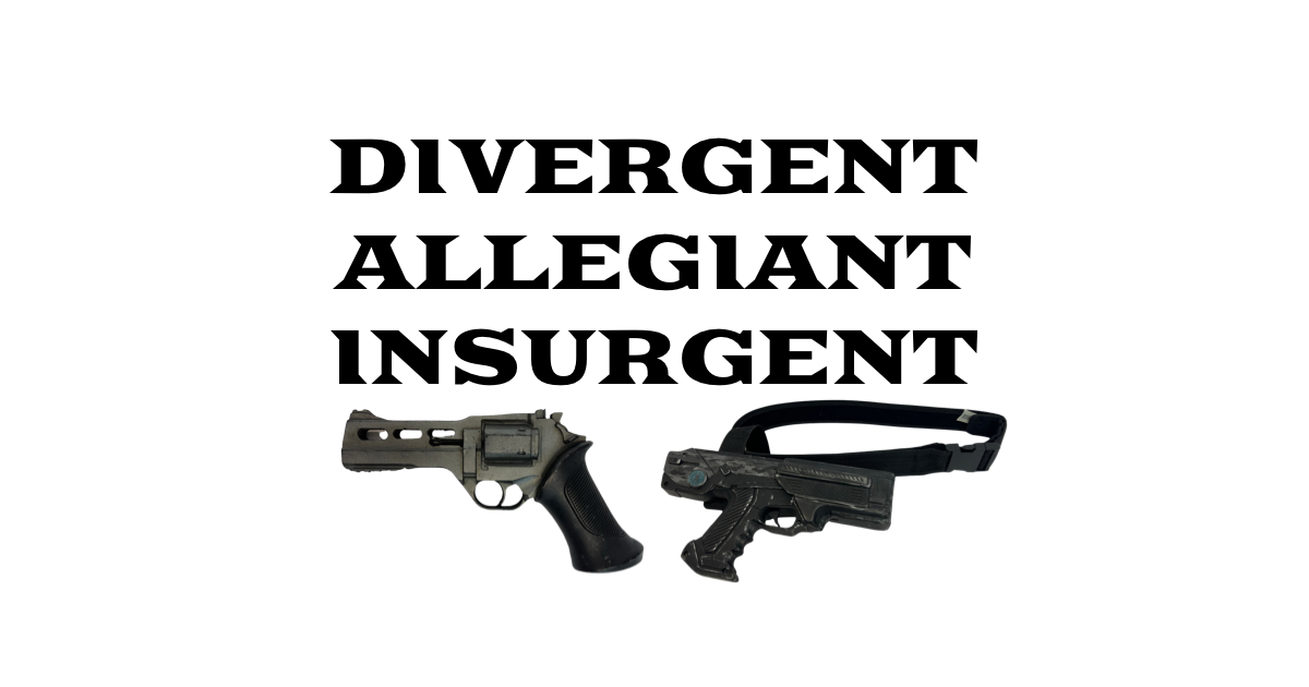 Divergent, Allegiant, Insurgent – Y'allywood Props